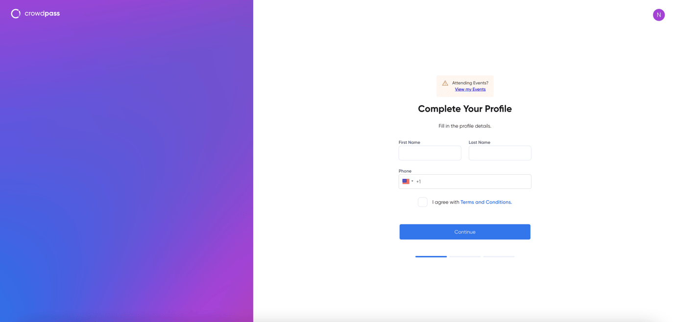 How to Create an Event Management Account on CrowdPass